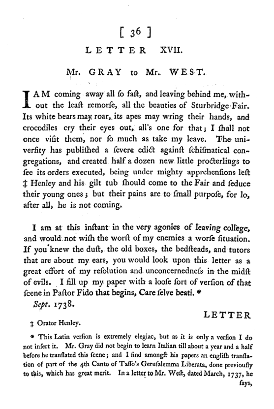 Thomas Gray Archive : Texts : Digital Library : The Poems of Mr. Gray ...